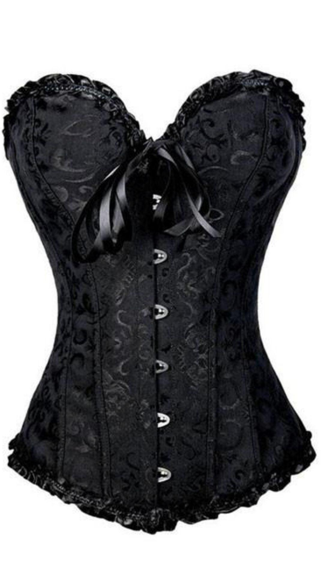 black bow style corset – Valour